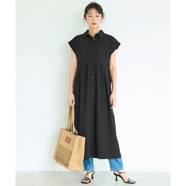 ZOZO問い合わせ番号:107616287ショップ:coca，コカブランド:coca（coca），コカ商品名:サッカータック切替シャツワンピースカテゴリ:ワンピース/ドレス>シャツワンピースブランド品番:26-251033001-13...