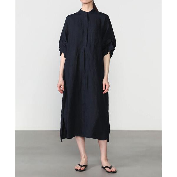 ZOZO問い合わせ番号:107651505ショップ:Bshop，ビショップブランド:TICCA，ティッカ，Bshop，ビショップ商品名:TICCA |〈別注〉リネン ツイストスリーブワンピース WOMENカテゴリ:ワンピース/ドレス>...