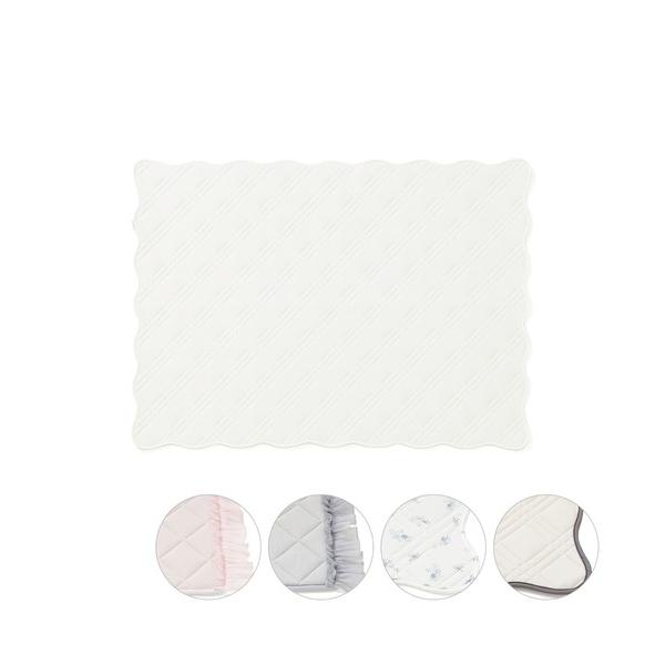ZOZO問い合わせ番号:107651520ショップ:Francfranc，フランフランブランド:Francfranc，フランフラン商品名:【EC限定】ひんやりキルトラグ スカラップ S 1400×1000 アイボリー 冷感 カーペット 滑り...