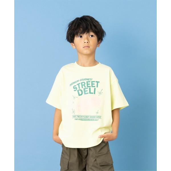 『タイムセール実施中』ZOZO問い合わせ番号:107651577ショップ:petit main，プティマインブランド:and D. petit main，アンドディープティマイン商品名:【綿100】【365D】YUMMY半袖Tカテゴリ:トッ...
