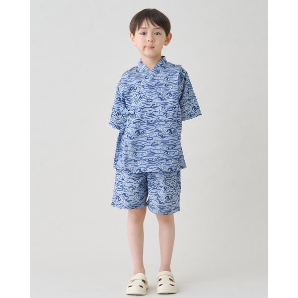 ZOZO問い合わせ番号:107651578ショップ:petit main，プティマインブランド:b・ROOM，ビールーム商品名:【接触冷感】アソート甚平【子供服】【キッズ】【男の子】【女の子】カテゴリ:水着/着物・浴衣>浴衣ブランド品...