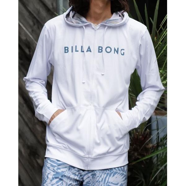 ZOZO問い合わせ番号:107723754ショップ:BILLABONG，ビラボンブランド:BILLABONG，ビラボン商品名:BILLABONG メンズ RASH ZIP HOOD ジップラッシュガード 「2026年夏モデル」/ビラボン水着...