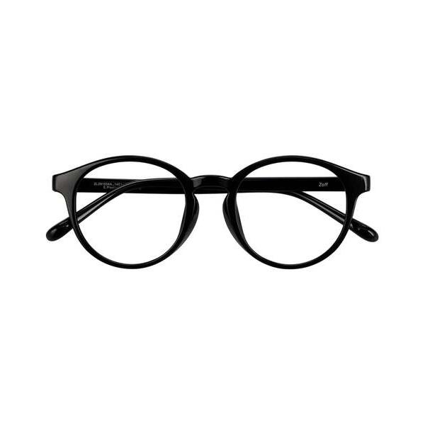 ZOZO問い合わせ番号:107724077ショップ:Zoff，ゾフブランド:Zoff，ゾフ商品名:ボストン型 メガネ｜軽量 太縁 黒縁フレーム 眼鏡 検眼調整 伊達メガネ 度付きレンズ交換 度あり 度なし レディース ユニセックス おしゃれ...