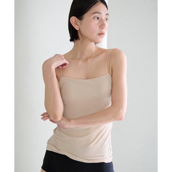 ※このアイテムは返品・交換対象外商品です。ZOZO問い合わせ番号:107725214ショップ:IENA，イエナブランド:EMILY WEEK，エミリーウィーク商品名:《追加》【ACTIVE】Bamboo ストレッチキャミソール（ベージュ）カ...