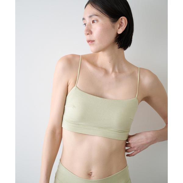 ZOZO問い合わせ番号:107725217ショップ:IENA，イエナブランド:EMILY WEEK，エミリーウィーク商品名:《/新色》[ACTIVE]Bamboo ストレッチブラ（グリーン）カテゴリ:アンダーウェア>ブラジャーブランド...