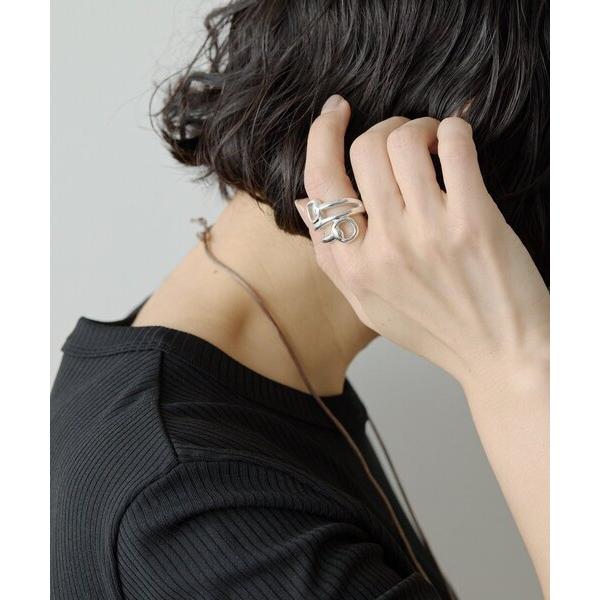 『タイムセール実施中』ZOZO問い合わせ番号:107727467ショップ:ear PAPILLONNER，イア パピヨネブランド:ear PAPILLONNER，イアパピヨネ商品名:《スターリングシルバー使用》ビットスワールリングカテゴリ:...