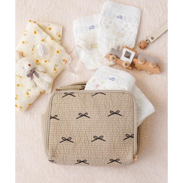 ※このアイテムは返品・交換対象外商品です。ZOZO問い合わせ番号:107727866ショップ:atRise，アットライズブランド:atRise，アットライズ商品名:R0462_ヌビ×刺繍おむつポーチカテゴリ:ママ＆ベビー>おむつ用品/...