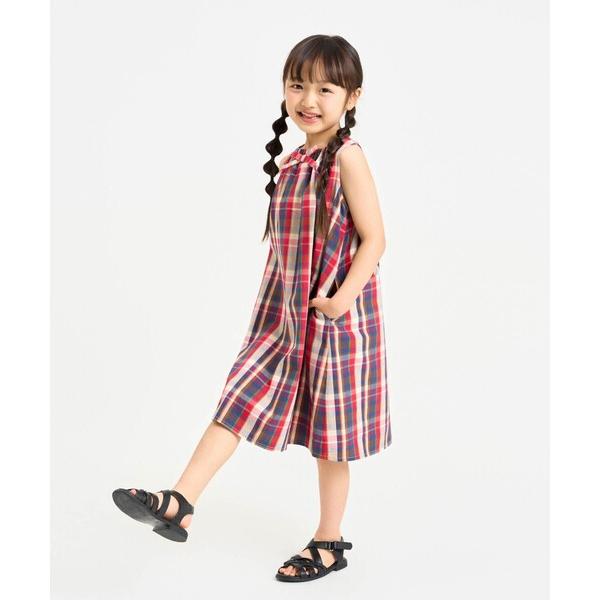 ZOZO問い合わせ番号:107727920ショップ:COMME CA ISM，コムサイズムブランド:COMME CA ISM，コムサイズム商品名:【2WAY】マドラスチェックワンピースカテゴリ:ワンピース/ドレス>ワンピースブランド品...