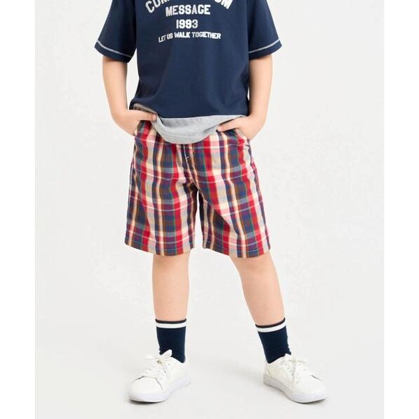 ZOZO問い合わせ番号:107727921ショップ:COMME CA ISM，コムサイズムブランド:COMME CA ISM，コムサイズム商品名:マドラスチェック ハーフパンツカテゴリ:パンツ>その他パンツブランド品番:98-52PO...