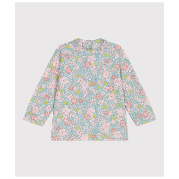 ※このアイテムは返品・交換対象外商品です。ZOZO問い合わせ番号:107763354ショップ:PETIT BATEAU，プチバトーブランド:PETIT BATEAU，プチバトー商品名:フラワープリントラッシュガードカテゴリ:水着/着物・浴衣...