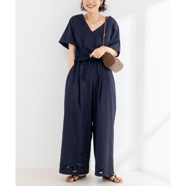 ZOZO問い合わせ番号:107764191ショップ:NOLLEY'S，ノーリーズブランド:Rie Miller，リエミラー，NOLLEY'S，ノーリーズ商品名:ウォッシャブルハーフスリーブオールインワンカテゴリ:オールインワン・サロペット&...