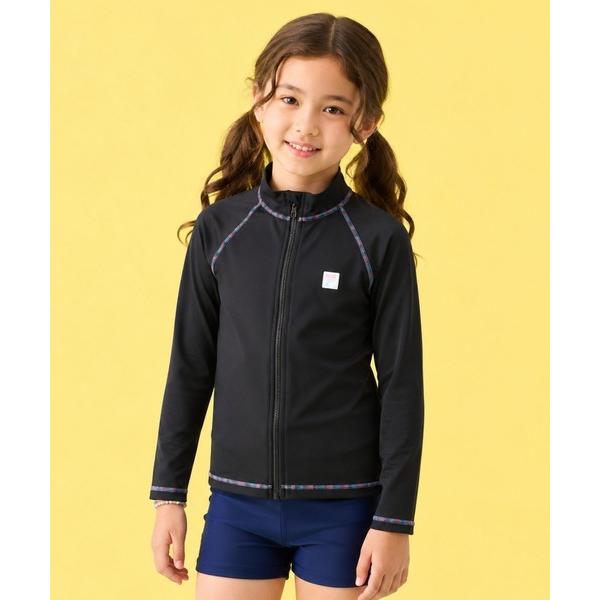 『タイムセール実施中』ZOZO問い合わせ番号:107764492ショップ:Kappa/FILA，カッパ/フィラブランド:FILA，フィラ商品名:レインボーステッチ長袖ジップラッシュガードカテゴリ:水着/着物・浴衣>ラッシュガードブラン...