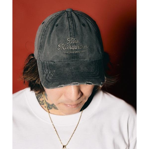 ZOZO問い合わせ番号:107764824ショップ:Subciety，サブサエティブランド:NineMicrophones，ナインマイクロフォンズ商品名:DISTRESSED CAP-ALTERATION-カテゴリ:帽子>キャップブラ...