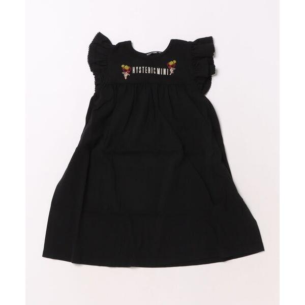 ZOZO問い合わせ番号:107766044ショップ:HYSTERIC MINI，ヒステリックミニブランド:HYSTERIC MINI，ヒステリックミニ商品名:ANGEL MINI 羽付き チュニックカテゴリ:ワンピース/ドレス>チュニ...