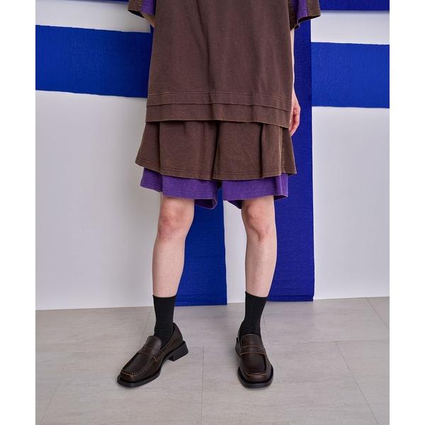 ZOZO問い合わせ番号:107766338ショップ:Jammin.，ジャミン ドットブランド:Nora Lily，ノラリリー商品名:【Nora Lily】Bi-color Faded Layered Shortsカテゴリ:パンツ>その...