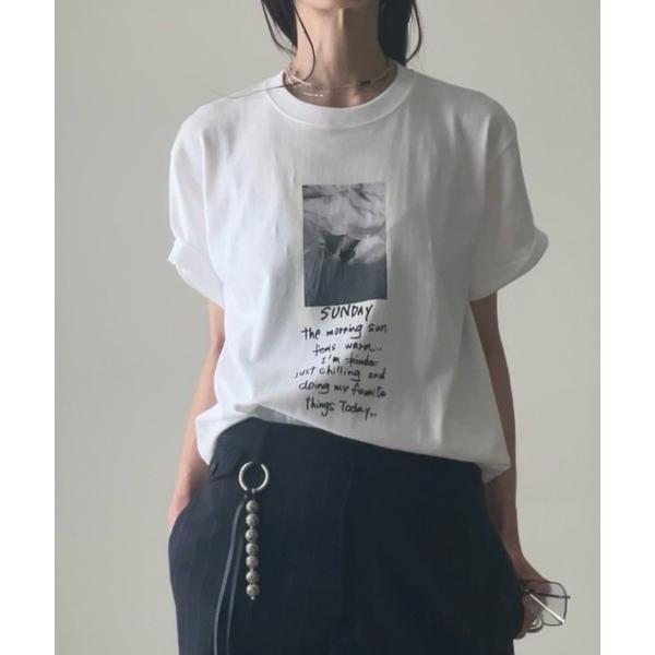 ZOZO問い合わせ番号:107766716ショップ:wears，ウェアーズブランド:Lynn.，リン，stan，スタン商品名:Sundayカテゴリ:トップス>Tシャツ/カットソーブランド品番:LY1261T001SMWH素材:本体・・...