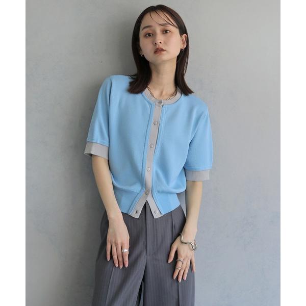 ZOZO問い合わせ番号:107766901ショップ:unit lab，ユニットラボブランド:&amp;g'aime，アンジェム商品名:【＆ｇ'aime 】レイヤードカーディガントップス　Layered Cardigan Topカテゴリ:トッ...