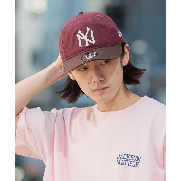 ZOZO問い合わせ番号:107767393ショップ:BAYFLOW，ベイフローブランド:NEW ERA，ニューエラ，BAYFLOW，ベイフロー商品名:「NEW ERA(ニューエラ)」ダメージバイカラー9THIRTYカテゴリ:帽子>キャ...