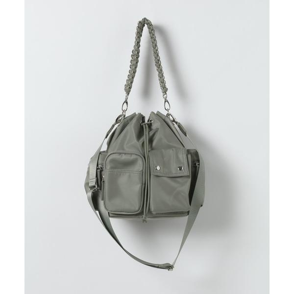 ZOZO問い合わせ番号:107767995ショップ:JEANASIS，ジーナシスブランド:JEANASIS，ジーナシス商品名:チェーンハンドルキンチャクBAG/1023355カテゴリ:バッグ>ショルダーバッグブランド品番:102335...