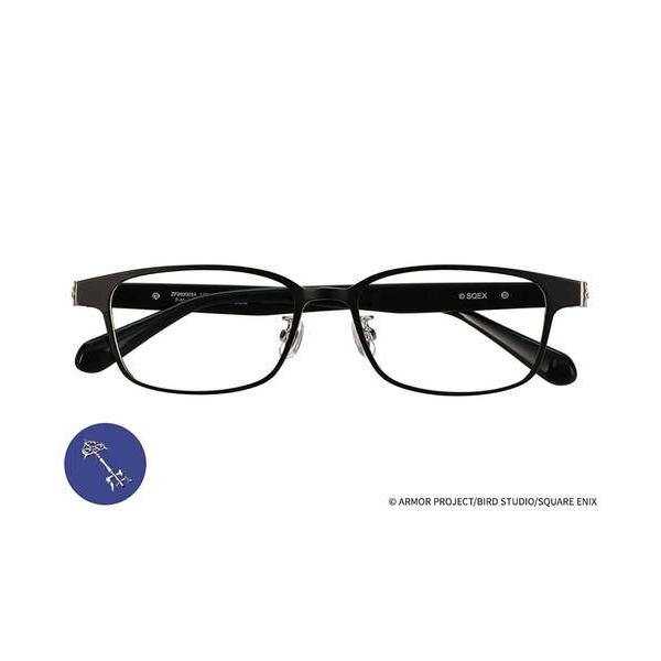 ZOZO問い合わせ番号:107771124ショップ:Zoff，ゾフブランド:Zoff，ゾフ商品名:【WEB限定】Zoff｜DRAGON QUEST ドラゴンクエスト【まほうのカギ モデル】ウェリントン型 メガネ｜軽量 眼鏡 伊達めがね メン...