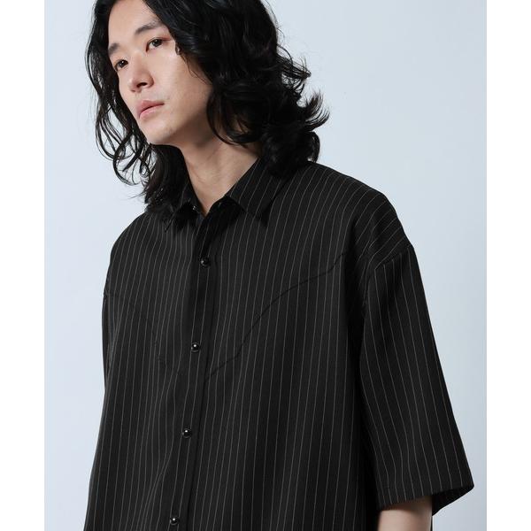 ZOZO問い合わせ番号:107792569ショップ:RAGEBLUE，レイジブルーブランド:RAGEBLUE，レイジブルー商品名:Pin Stripe Western Shirts/ピンストライプ/ウエスタンシャツカテゴリ:トップス>...