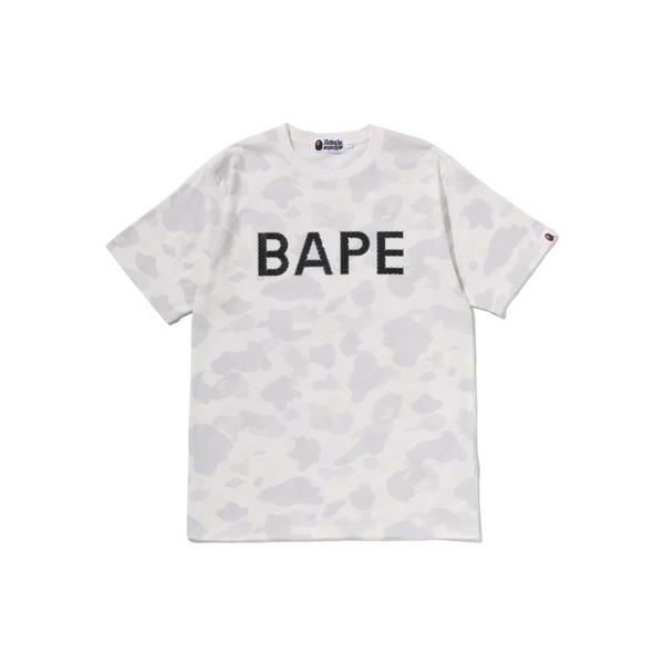 ZOZO問い合わせ番号:107878235ショップ:A BATHING APE，ア ベイシング エイプブランド:A BATHING APE，アベイシングエイプ商品名:CITY CAMO RHINESTONE BAPE LOGO TEEカテゴ...