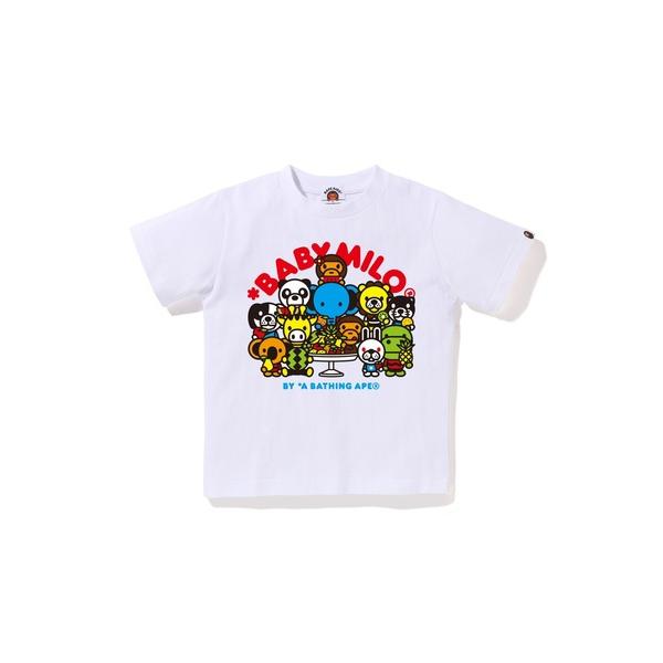 ZOZO問い合わせ番号:107878361ショップ:A BATHING APE，ア ベイシング エイプブランド:A BATHING APE，アベイシングエイプ商品名:BABY MILO MIXED FRUIT TEEカテゴリ:トップス&gt...