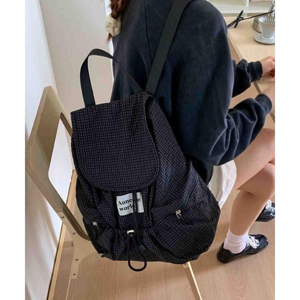 ZOZO問い合わせ番号:107878961ショップ:Mayree，メイリーブランド:Mignonjour，ミニョンジュール商品名:FReePLACe/マルチポケットチェック柄リュックサック X12841カテゴリ:バッグ>バックパック/...