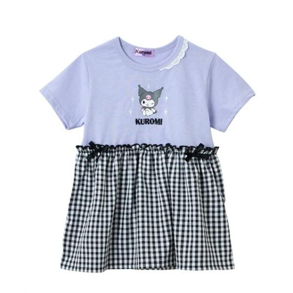 ZOZO問い合わせ番号:107915710ショップ:nissen，ニッセンブランド:sanrio，サンリオ，QUNTSTYLE，キュントスタイル商品名:【サンリオキャラクターズ】切替デザイン半袖デザインTシャツカテゴリ:トップス>Tシ...