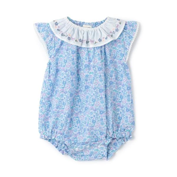 ※このアイテムは返品・交換対象外商品です。ZOZO問い合わせ番号:107915922ショップ:petit main，プティマインブランド:petit main，プティマイン商品名:【リンク】フリル衿カバーオールカテゴリ:ママ＆ベビー>...