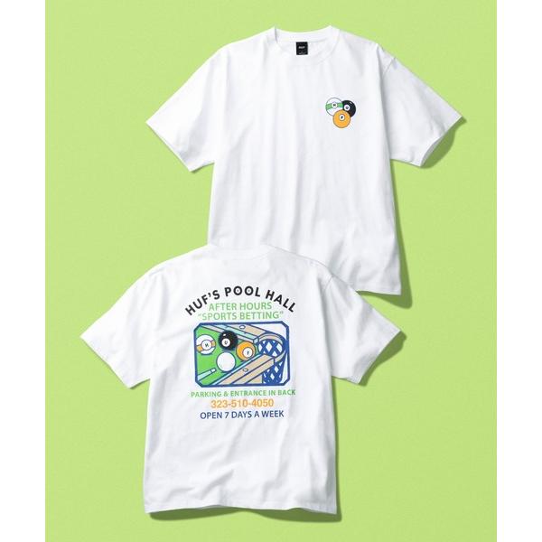 ZOZO問い合わせ番号:107916552ショップ:HUF，ハフブランド:HUF，ハフ商品名:RACK EM UP TEEカテゴリ:トップス>Tシャツ/カットソーブランド品番:26M_TS02693素材:コットン100%カラー:ホワイ...