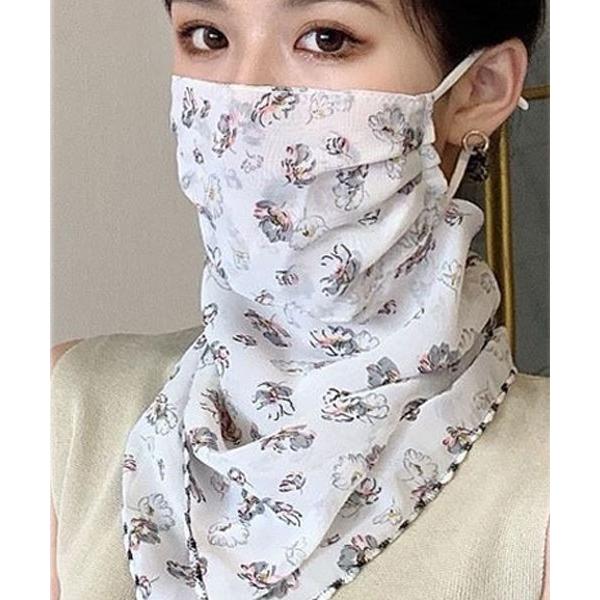 ※このアイテムは返品・交換対象外商品です。ZOZO問い合わせ番号:107917648ショップ:COLLARS，カラーズブランド:LUGG NAGG，ラグナグ商品名:【LUGG NAGG/ラグナグ】花柄　日焼け対策　フェイスガードカテゴリ:フ...