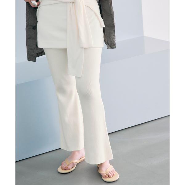 ZOZO問い合わせ番号:107920308ショップ:IENA，イエナブランド:EMILY WEEK，エミリーウィーク商品名:EMILY WEEK×FRAMeWORK コラボニットパンツカテゴリ:パンツ>その他パンツブランド品番:260...
