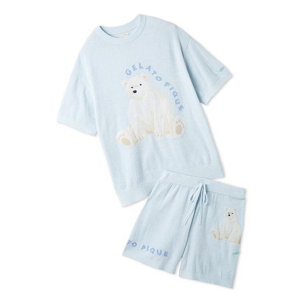 ZOZO問い合わせ番号:107955817ショップ:gelato pique，ジェラート　ピケブランド:gelato pique，ジェラートピケ商品名:【ONLINE限定】【接触冷感】スムーズィーliteシーアニマルジャガードプルオーバー＆...