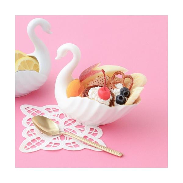 ZOZO問い合わせ番号:107955969ショップ:Francfranc，フランフランブランド:Francfranc，フランフラン商品名:スワンボウル ホワイト 食器 小物入れ 純喫茶 昭和レトロカテゴリ:食器/キッチン>食器ブランド...