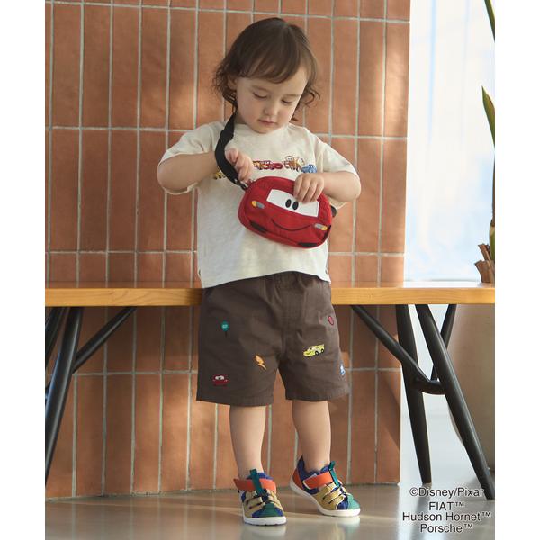 ZOZO問い合わせ番号:107956022ショップ:petit main，プティマインブランド:petit main，プティマイン商品名:【Disney】/【Disney/Pixar】ベイマックス / カーズ/ 刺しゅうハーフパンツカテゴリ...