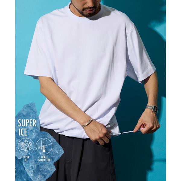 ZOZO問い合わせ番号:107956171ショップ:FREAK'S STORE，フリークスストアブランド:FREAK'S STORE，フリークスストア商品名:SUPER ICE CREW NECK TEE/スーパーアイス クルーネック スピ...