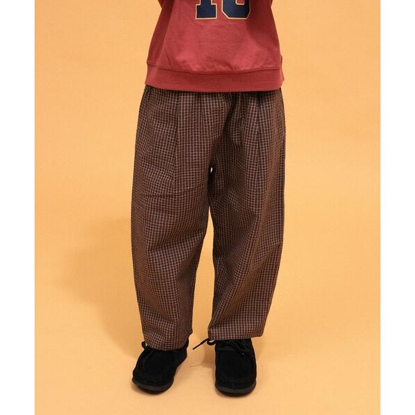 ZOZO問い合わせ番号:107956506ショップ:BEAMS WOMEN，ビームスウィメンブランド:こども ビームス，コドモビームス商品名:チェック タック ロング パンツ 2026FW（90〜140cm）通学 お出かけ ユニセックス 軽...