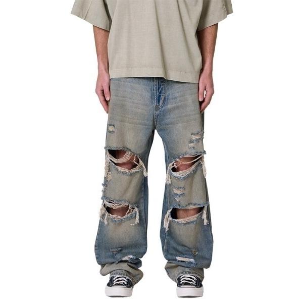 ZOZO問い合わせ番号:107956588ショップ:L.H.P，エルエイチピーブランド:mnml，ミニマル，L.H.P，エルエイチピー商品名:mnml/ミニマル/ULTRA BAGGY ORANGE DUSTEDカテゴリ:パンツ>デニ...
