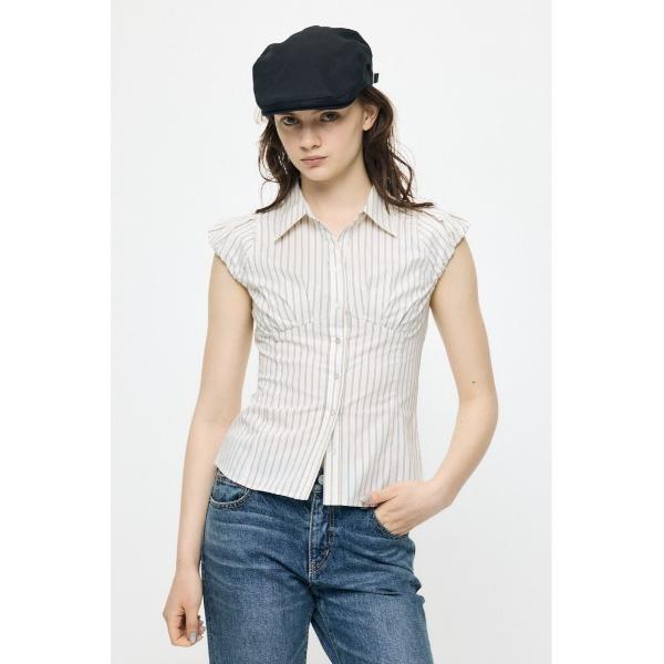 ZOZO問い合わせ番号:107957465ショップ:MOUSSY，マウジーブランド:MOUSSY，マウジー商品名:PUFF CAP SLEEVE ブラウスカテゴリ:トップス>シャツ/ブラウスブランド品番:010JS330-4791素材...
