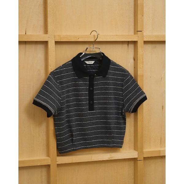 ZOZO問い合わせ番号:107957643ショップ:MIDWEST，ミッドウエストブランド:TODAYFUL，トゥデイフル，MIDWEST，ミッドウエスト商品名:TODAYFUL Border Polo Topsカテゴリ:トップス>T...