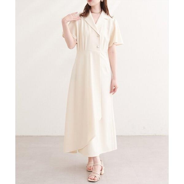 ZOZO問い合わせ番号:107958890ショップ:natural couture，ナチュラルクチュールブランド:natural couture，ナチュラルクチュール商品名:フレアスリーブテーラーワンピースカテゴリ:ワンピース/ドレス&gt...