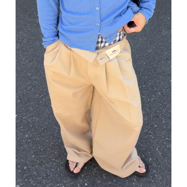 ZOZO問い合わせ番号:107958975ショップ:Avenue，アヴェニューブランド:SELAN，セラン，UNDERSTATEMENTs，アンダーステイトメント商品名:「ユニセックス」ウエストネーム2タックワイドストレートチノパンツカテゴ...