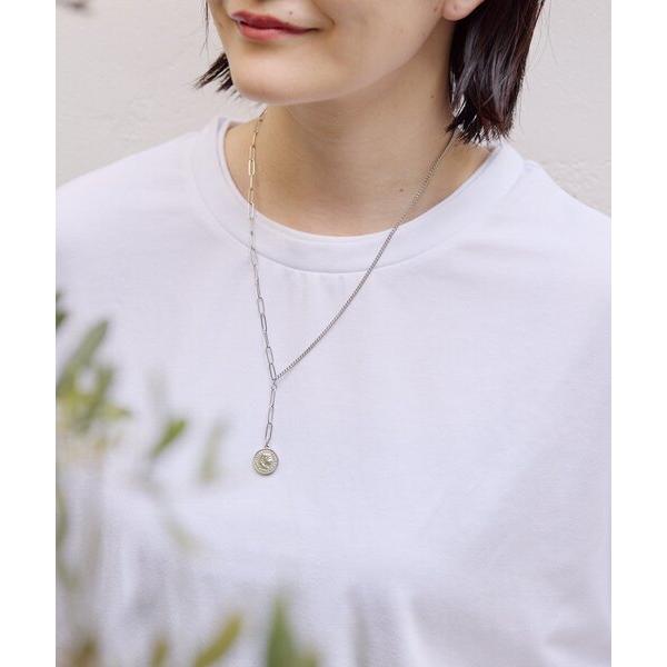 ZOZO問い合わせ番号:107959810ショップ:ear PAPILLONNER，イア パピヨネブランド:ear PAPILLONNER，イアパピヨネ商品名:《WEB限定/金属アレルギー対応/ステンレス》コインY字ネックレスカテゴリ:アク...