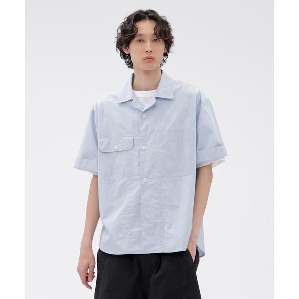 ZOZO問い合わせ番号:107960001ショップ:MARGARET HOWELL，マーガレット・ハウエルブランド:MHL.，エムエイチエル商品名:HIGHCOUNT TOP DYED COTTONカテゴリ:トップス>シャツ/ブラウス...