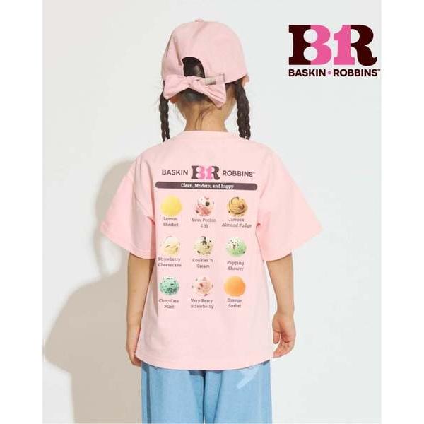 ZOZO問い合わせ番号:107995450ショップ:petit main，プティマインブランド:minimal，ミニマル商品名:【サーティワン アイスクリーム】【接触冷感】バックプリントルーズ半袖Tシャツカテゴリ:トップス>Tシャツ/...