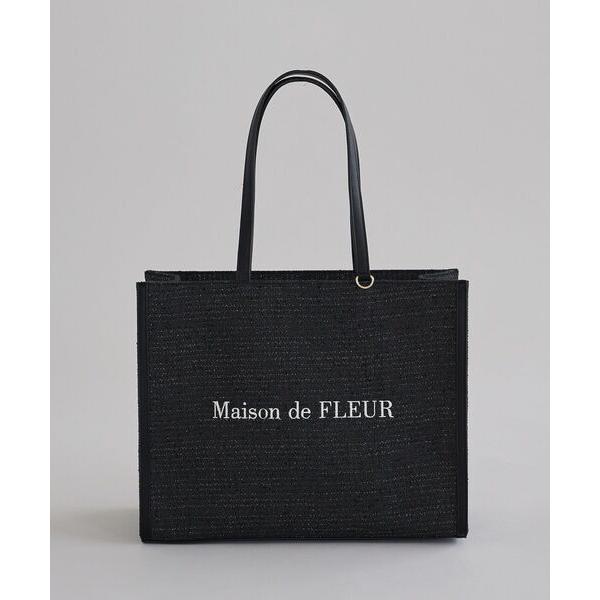 ZOZO問い合わせ番号:107995700ショップ:Maison de FLEUR，メゾン ド フルールブランド:Maison de FLEUR，メゾンドフルール商品名:ツイードキャリーオントートバッグカテゴリ:バッグ>トートバッグブ...