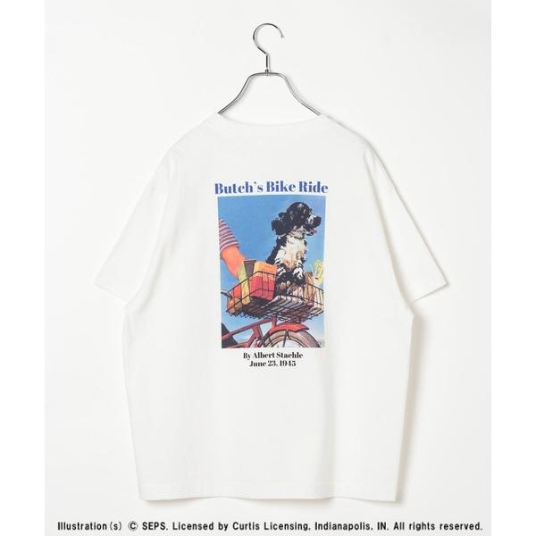 ZOZO問い合わせ番号:107995758ショップ:LEPSIM，レプシィムブランド:LEPSIM，レプシィム商品名:【The Saturday Evening Post】アソートプリントT　672188カテゴリ:トップス>Tシャツ/...