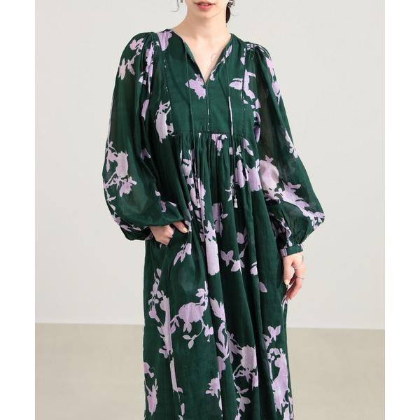 ZOZO問い合わせ番号:107996080ショップ:BEAMS WOMEN，ビームスウィメンブランド:Demi-Luxe BEAMS，デミルクス ビームス商品名:ne Quittez pas / ローズ スモック ワンピースカテゴリ:ワンピ...