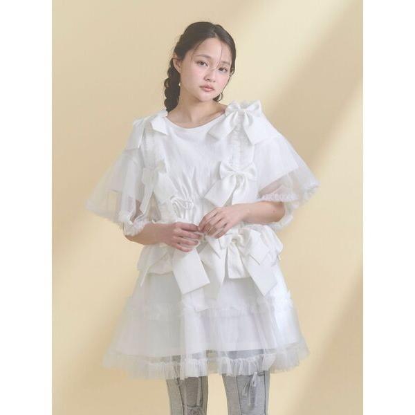 ZOZO問い合わせ番号:107996964ショップ:merry jenny，メリージェニーブランド:merry jenny，メリージェニー商品名:Tulle ribbon harnessカテゴリ:ファッション雑貨>ベルトブランド品番:...